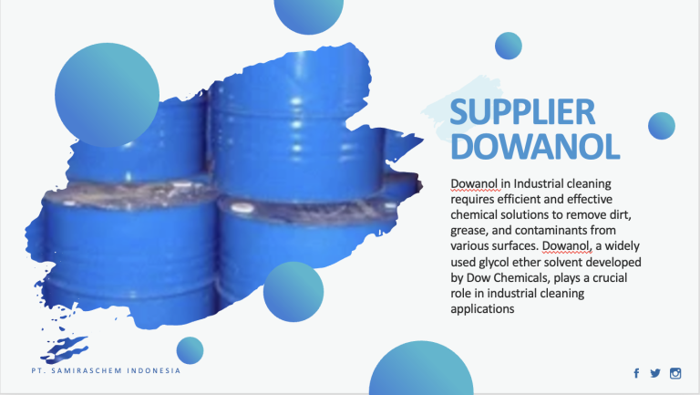 Supplier Dowanol - PT. Samiraschem Indonesia